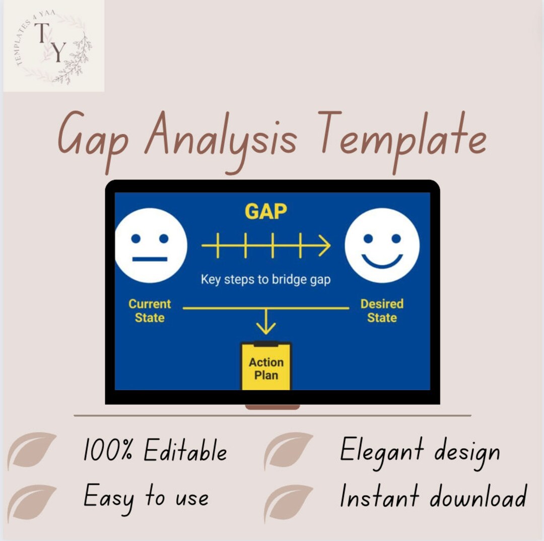 Mind the Gap: Microsoft Powerpoint Gap Analysis Template for Strategic ...