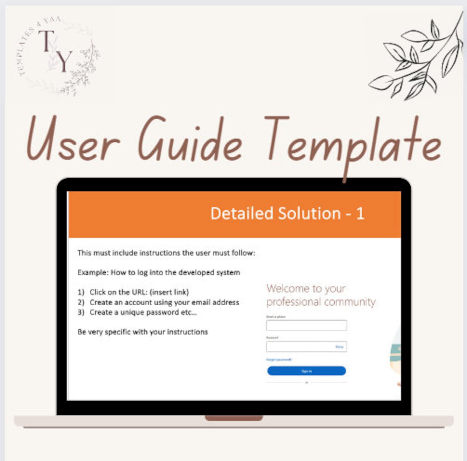 Comprehensive User Guide Pack - Word & Powerpoint Templates for ...