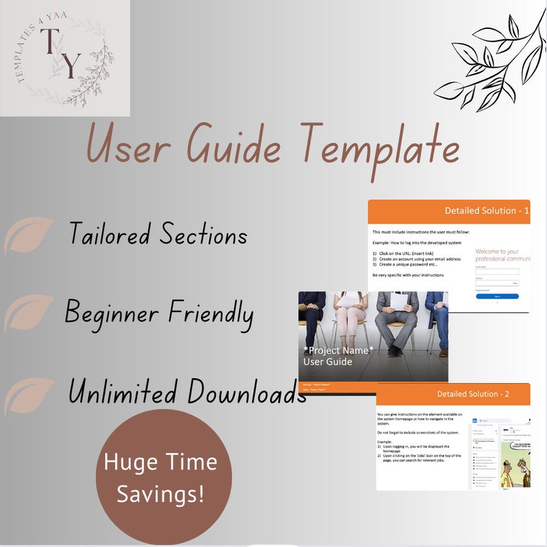 Comprehensive User Guide Pack - Word & Powerpoint Templates for ...