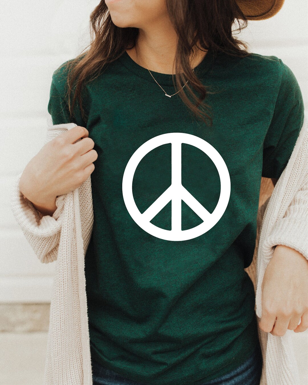 Peace Sign Shirt, Peace Shirt, Peace Sign T-shirt, Peace T-shirt, Peace ...