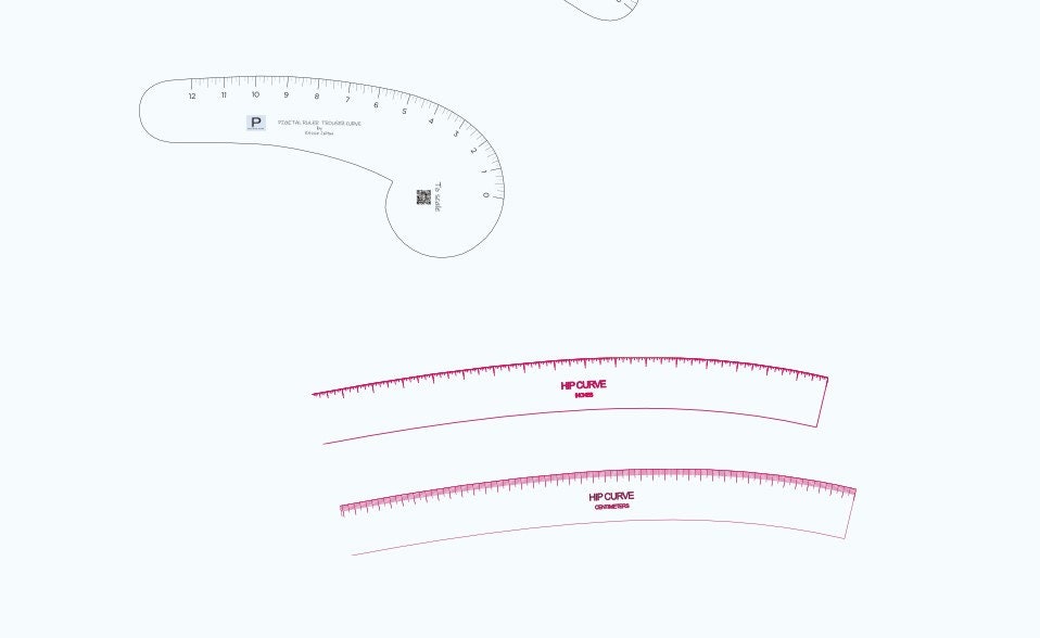 Hip Curve Ruler