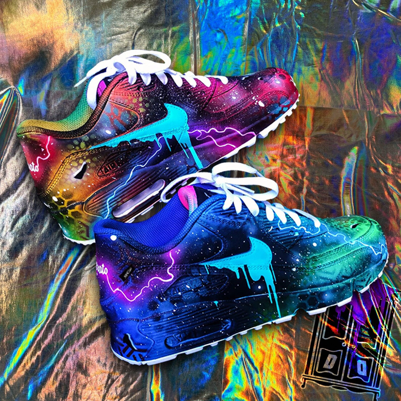 Custom Galaxy Drip AM90 - Etsy