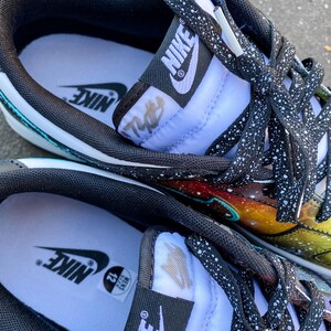 Custom Retro Dunk Lows – Hand-painted Galaxy Dunks – Unique Custom ...