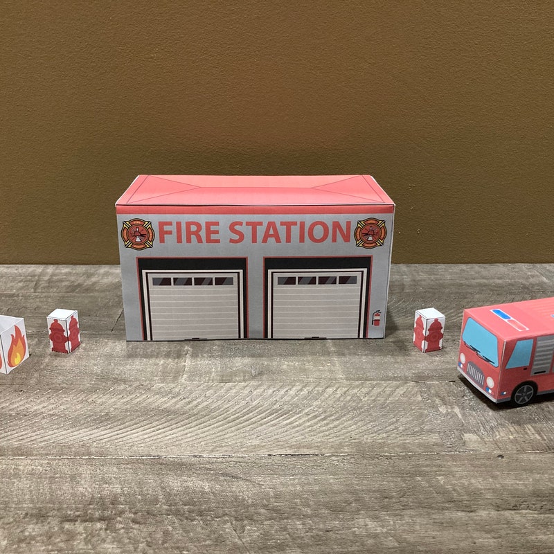 Fire Station - Etsy