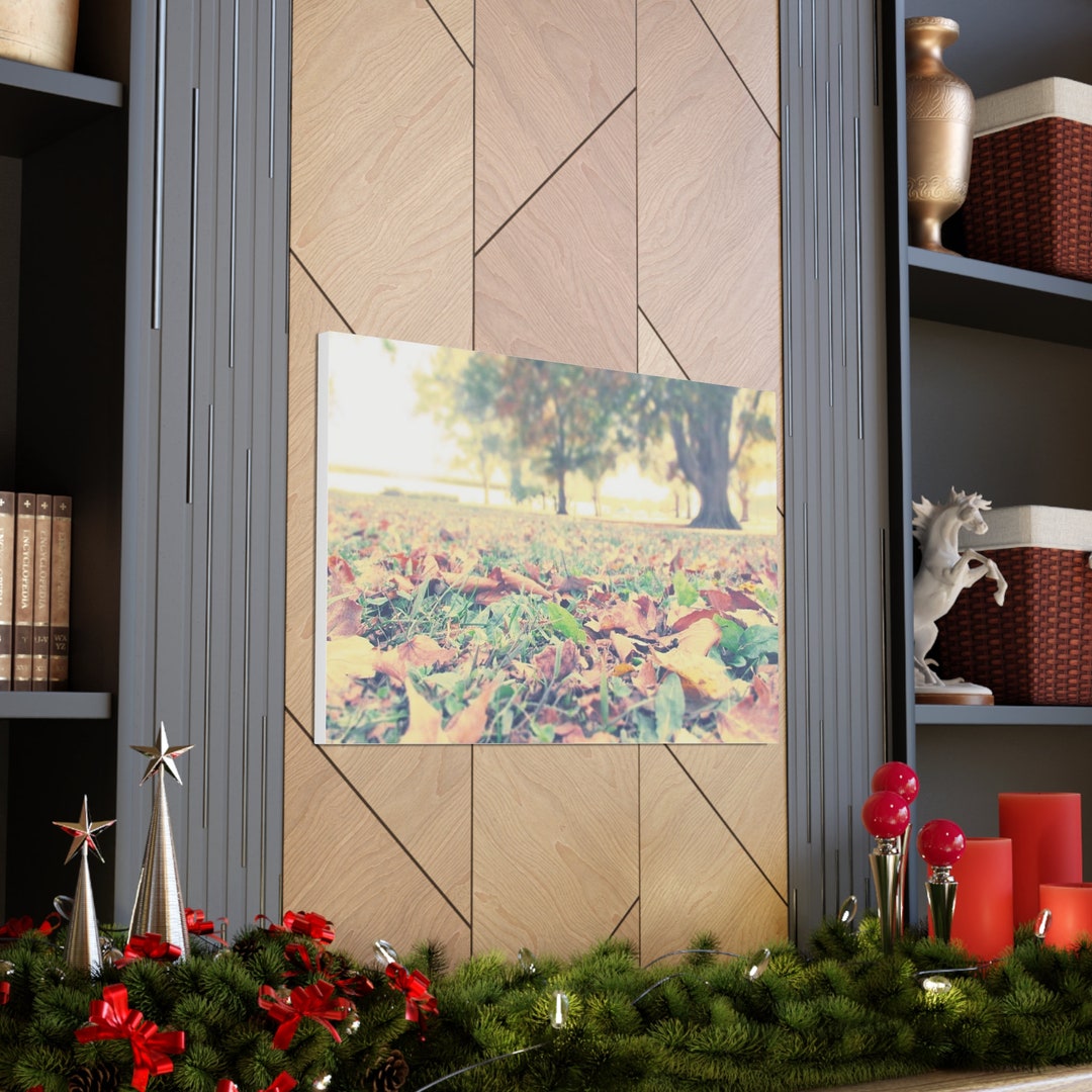 Fall Leaves Canvas - Etsy