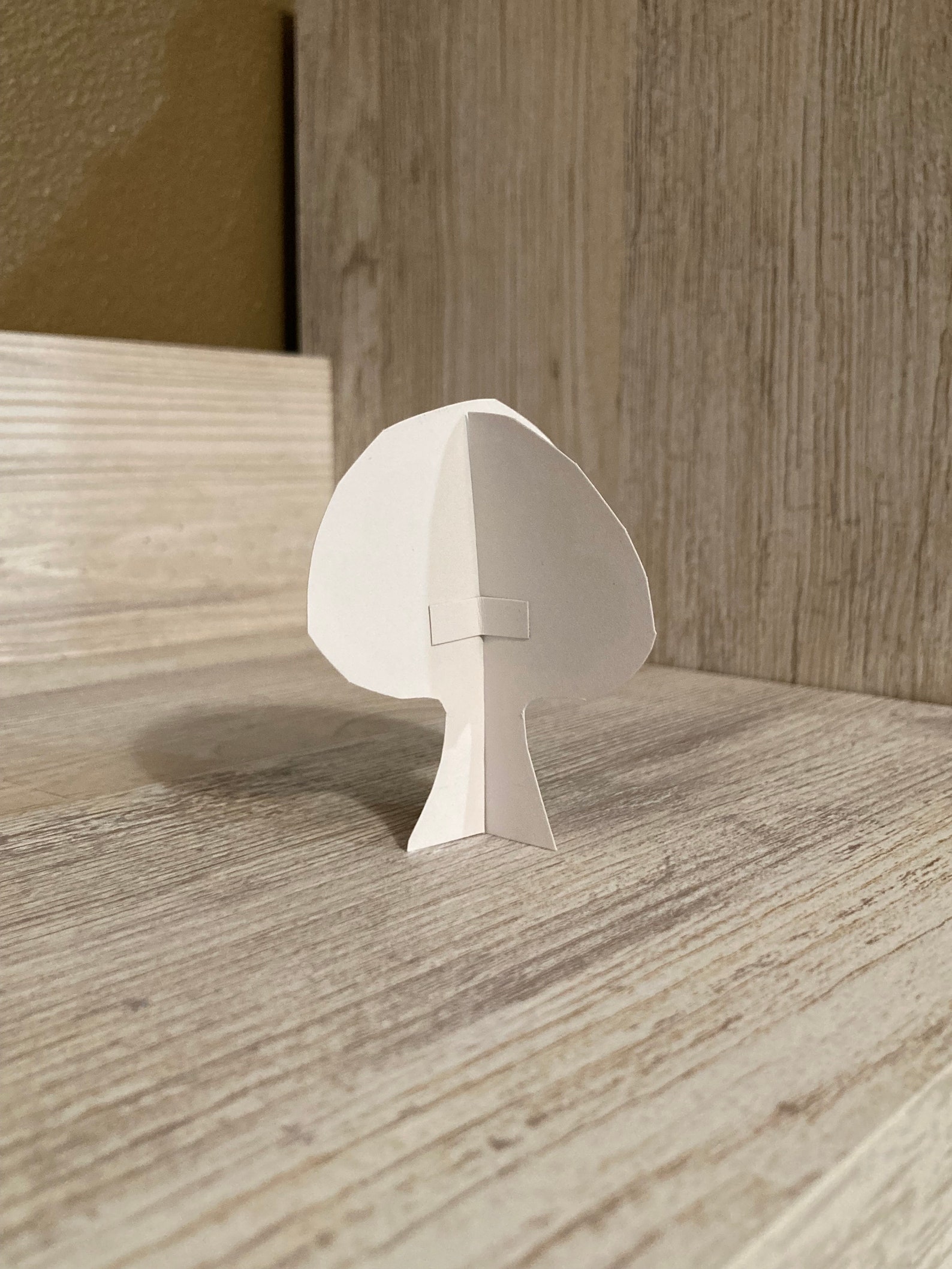 Printable Paper House: With Tree and Pathway - Digital Download - Etsy