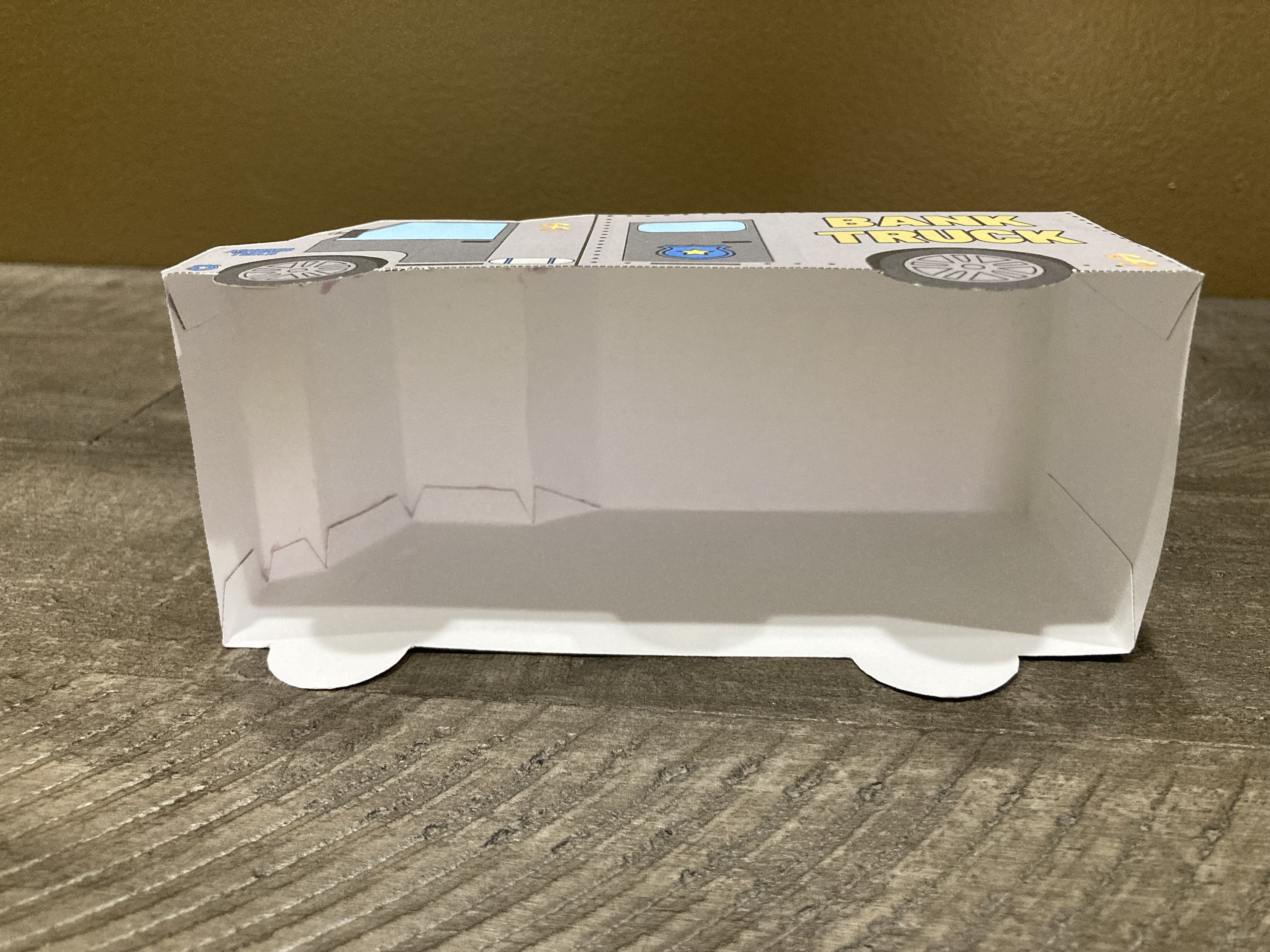 Printable Paper Bank: With Bank Truck and ATM - Digital Download - Etsy