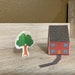 Printable Paper House: With Tree and Pathway - Digital Download - Etsy