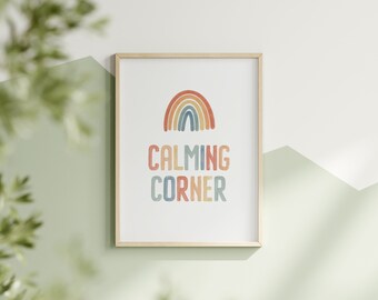 Calm Down Posters 15 Mindfulness Signs Calm Down Corner Classroom Decor ...