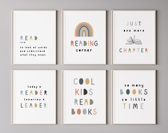 Reading Corner Banner Printable / Reading Corner Bunting / - Etsy Hong Kong