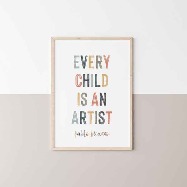 Every Child is an Artist - Etsy