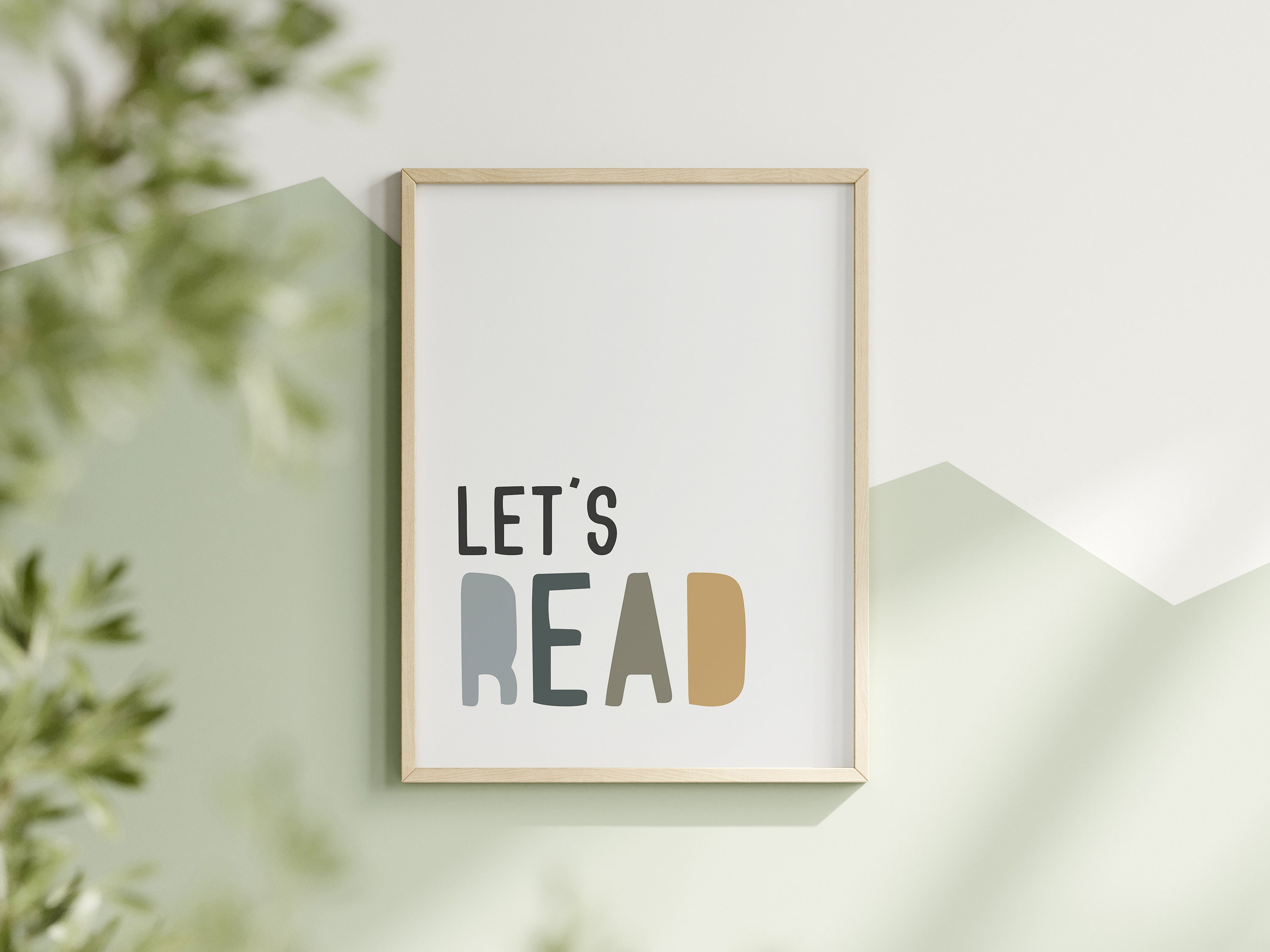 Kids Reading Corner Set of 6 Montessori Reading Nook Wall Art Decor - Etsy