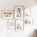 Kids Montessori Reading Corner Set of 6 Wall Art Decor Read Definition ...