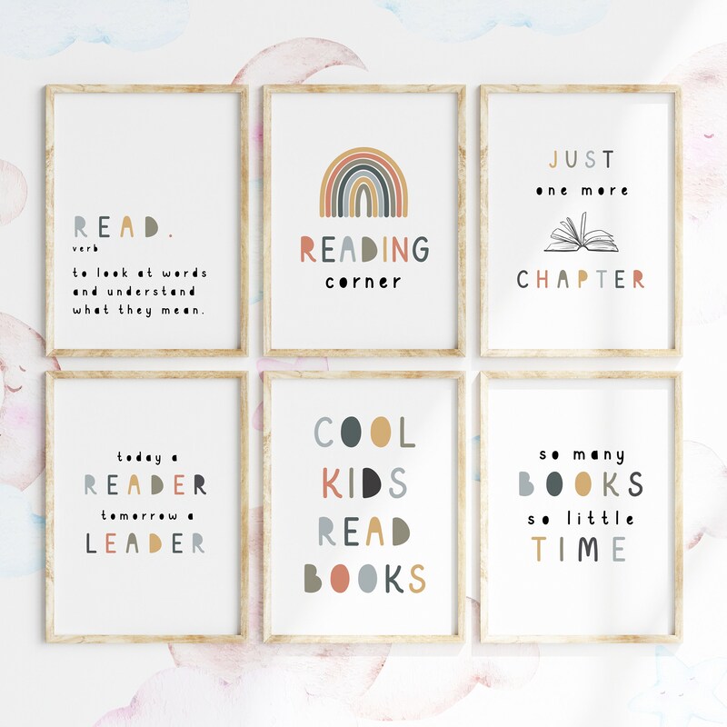 Reading Decor - Etsy
