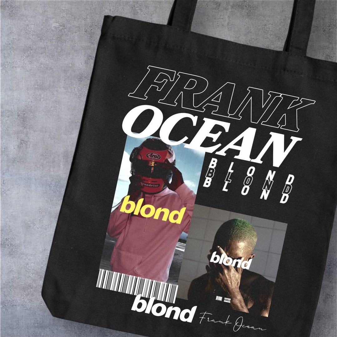 Frank Ocean Tote Bag, Shoulder Bag, Trendy Aesthetic for Music Lovers ...