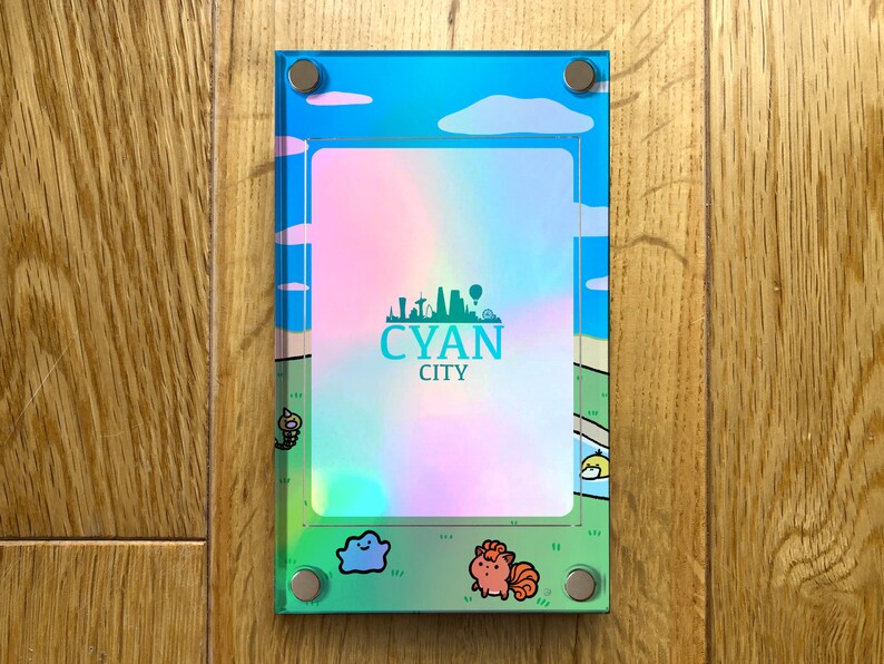 MEW EX Paldean Fates 232/091 Extended Custom Pokemon Card Frame and ...