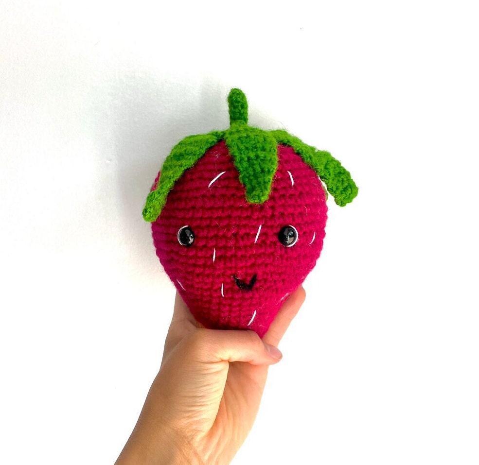 Miss Strawberry Crochet Pattern - Etsy