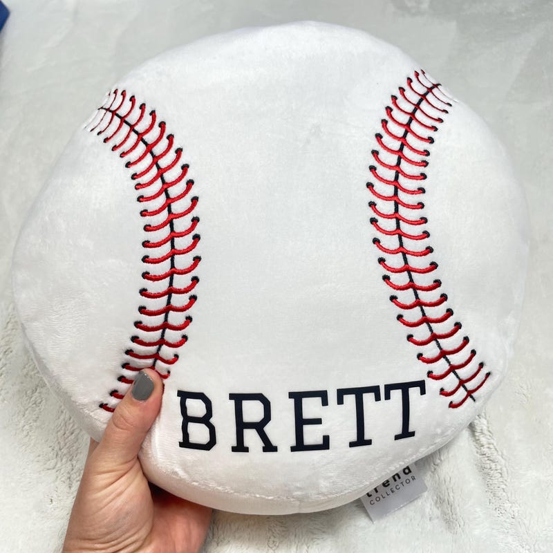 Baseball Pillow - Etsy