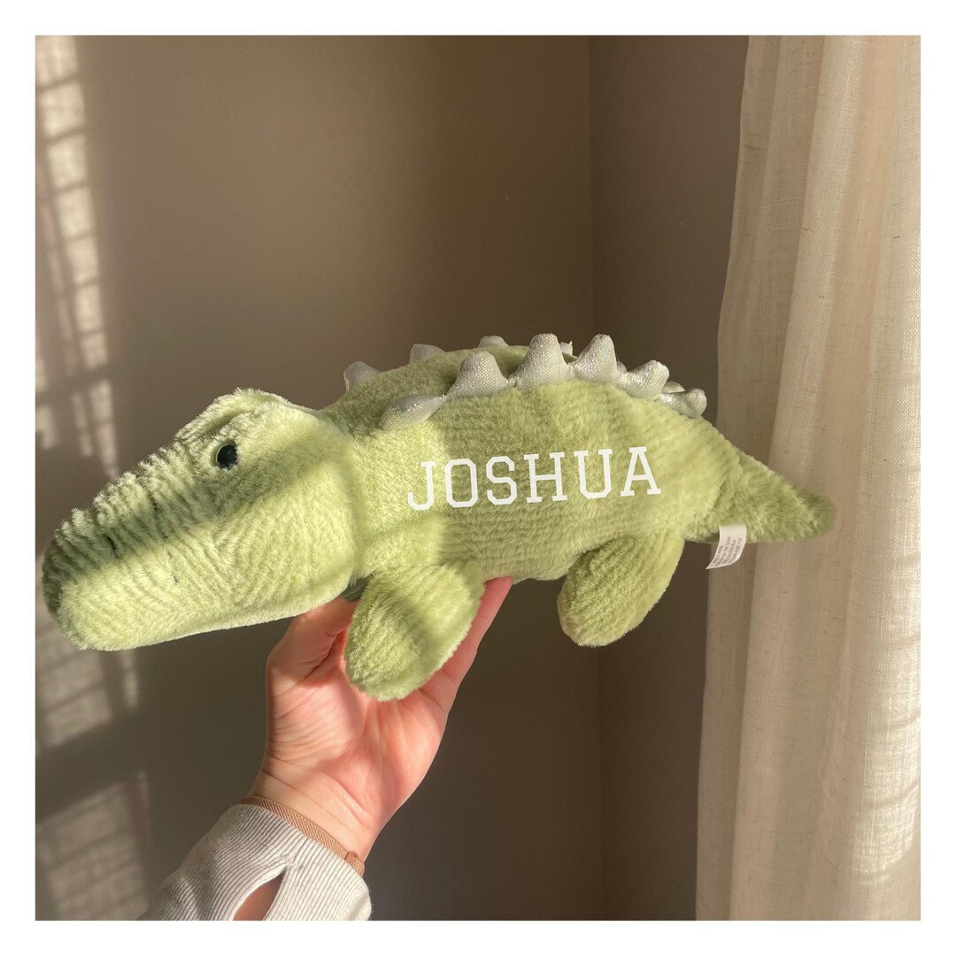 Personalized Alligator Nursery Decor for Boys Shelf Decor for Boys Room ...