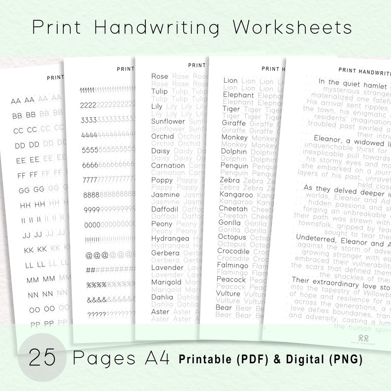 Printable, Print Handwriting, Worksheets, Alphabet Writing Practice ... Printable, Print Handwriting, Worksheets, Alphabet Writing Practice ...
