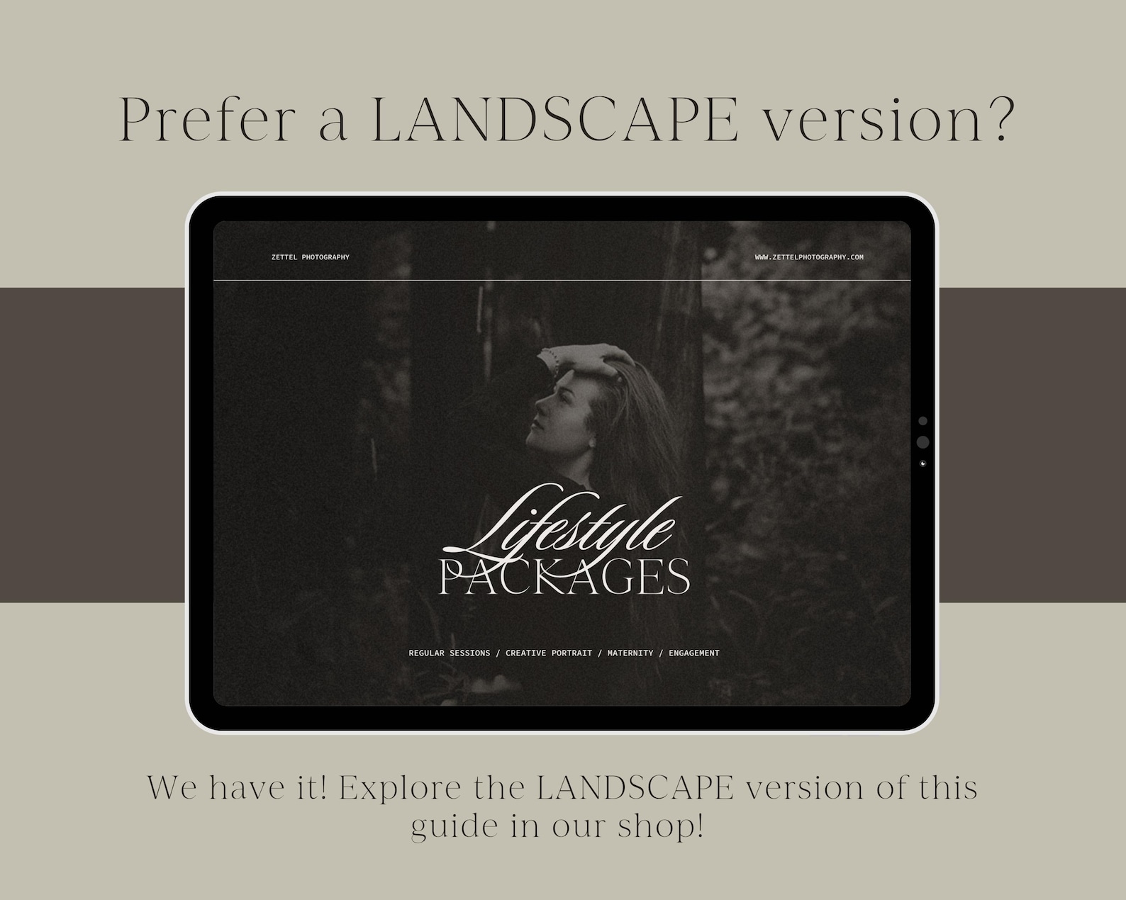 Lifestyle Photography Packages Template, Milestone Photography Pricing ...