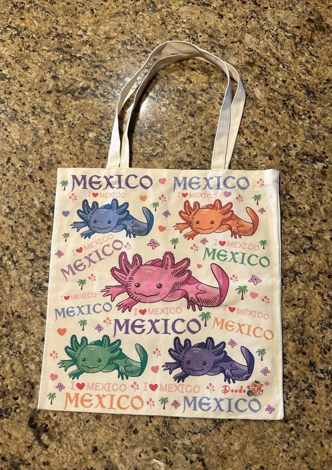 Axolotl Tote Bag - Etsy