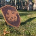 Transform Your Garden Into a Medieval Oasis With Our Wooden Shield ...