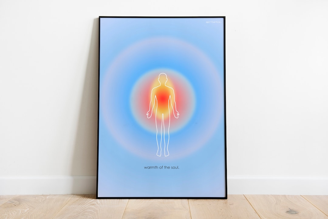 Aura Energy Spiritual Gradient Print,printable Wall Art,aesthetic Room ...
