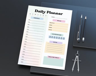 Daily Planner - Etsy