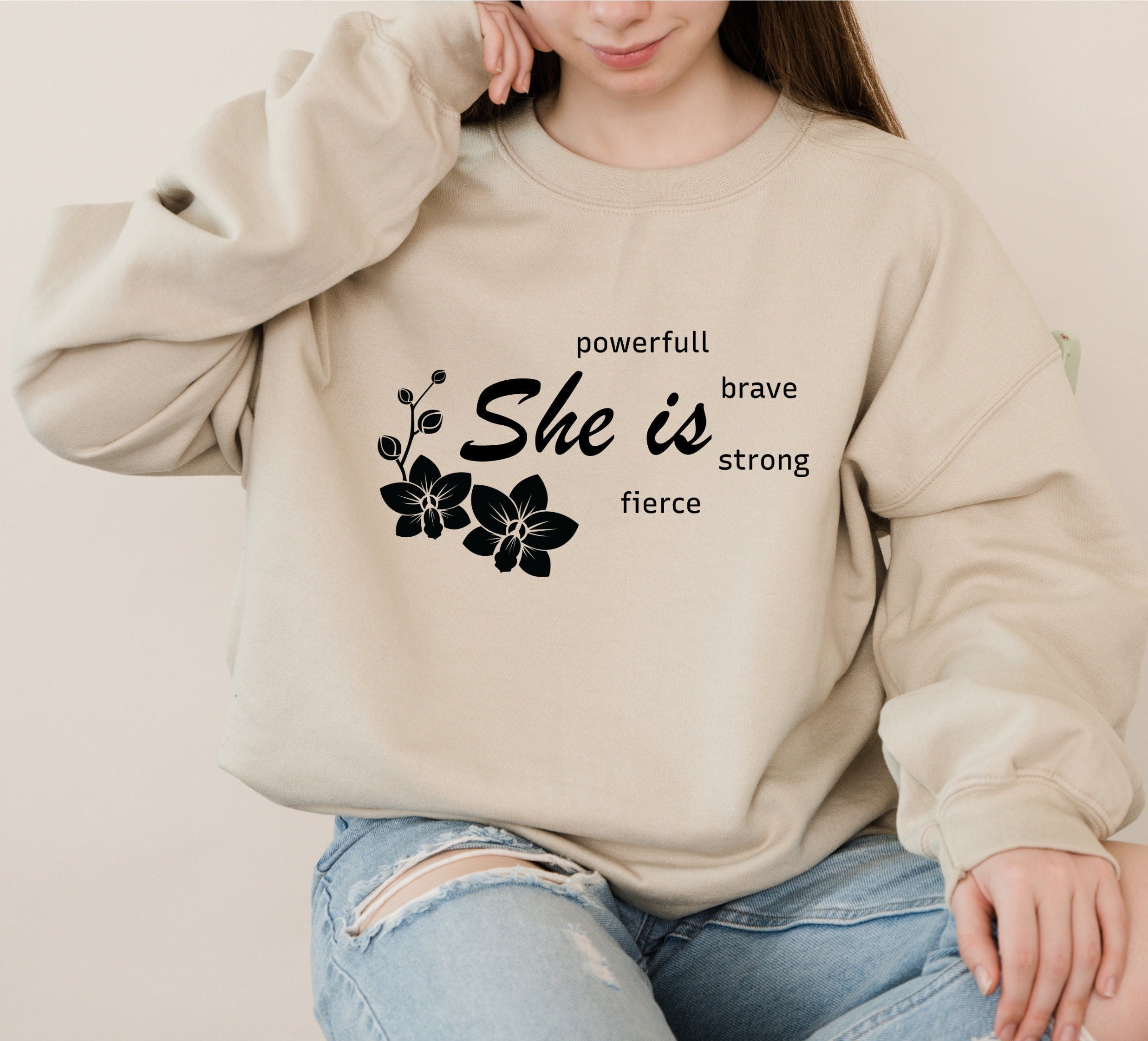 She is Svg, Woman Affirmation Svg - Etsy