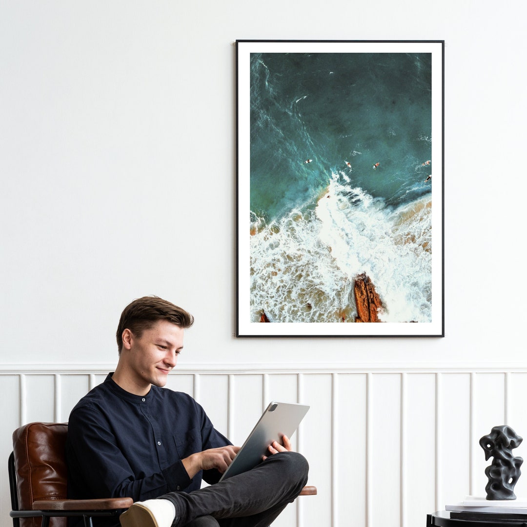 Sea Print, Waves Print, Ocean Wall Art, Ocean Printable Art - Etsy