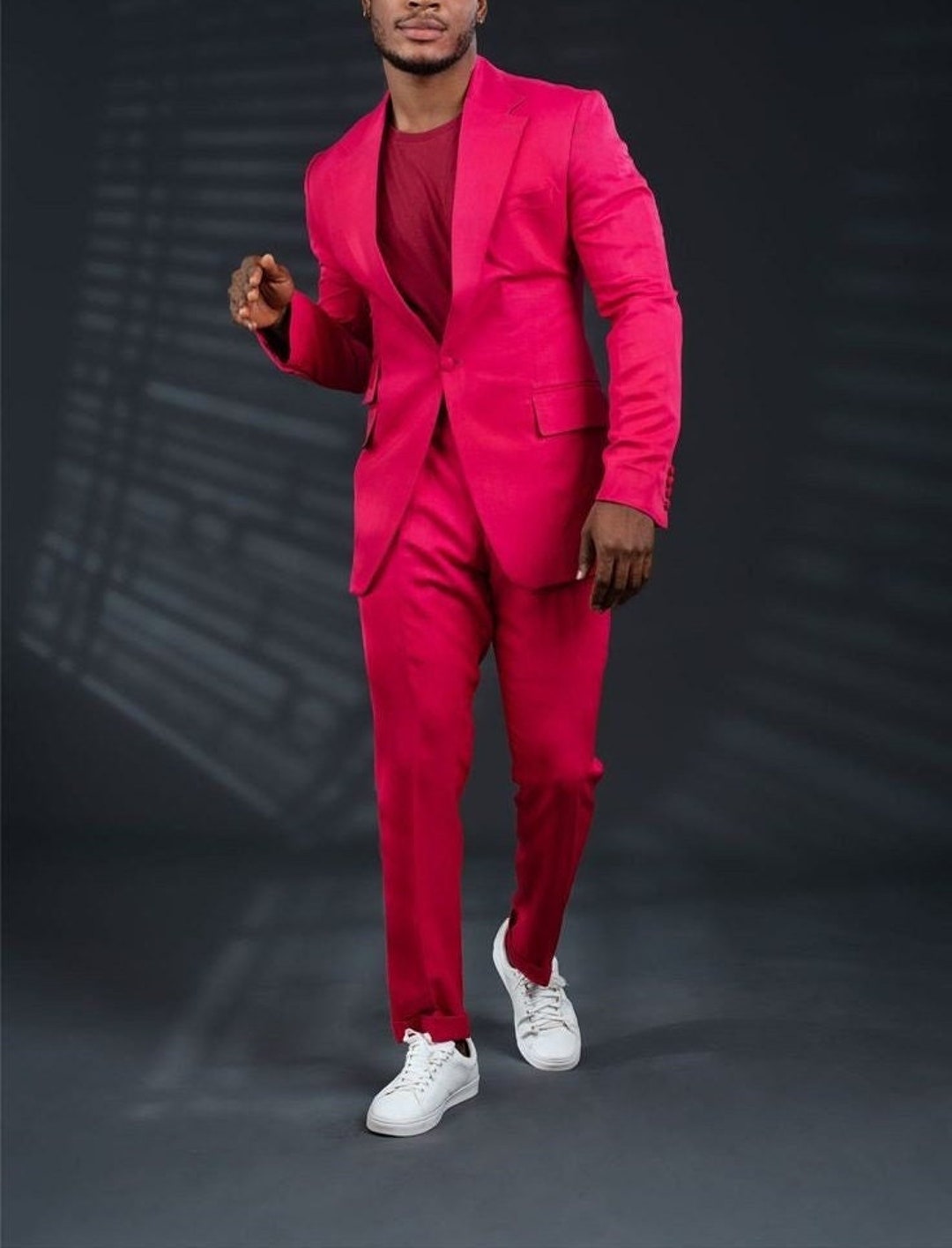 Men Pink 2 Piece Suits For Wedding Groom Suits Men Slim Fit Etsy Men Pink 2 Piece Suits For Wedding Groom Suits Men Slim Fit Etsy