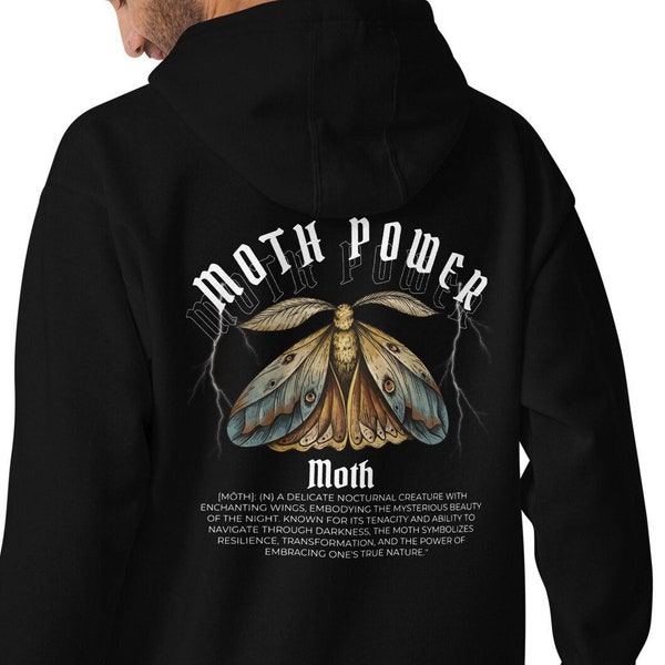 Men Moth Hoodie - Etsy