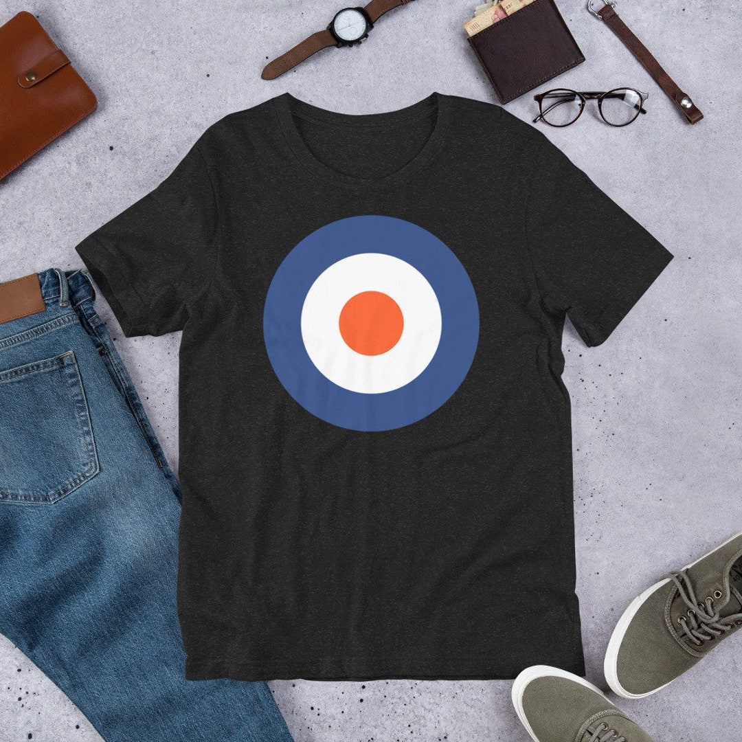 Ska Music T-shirt: Mod Target Logo, 2 Tone Style - Etsy