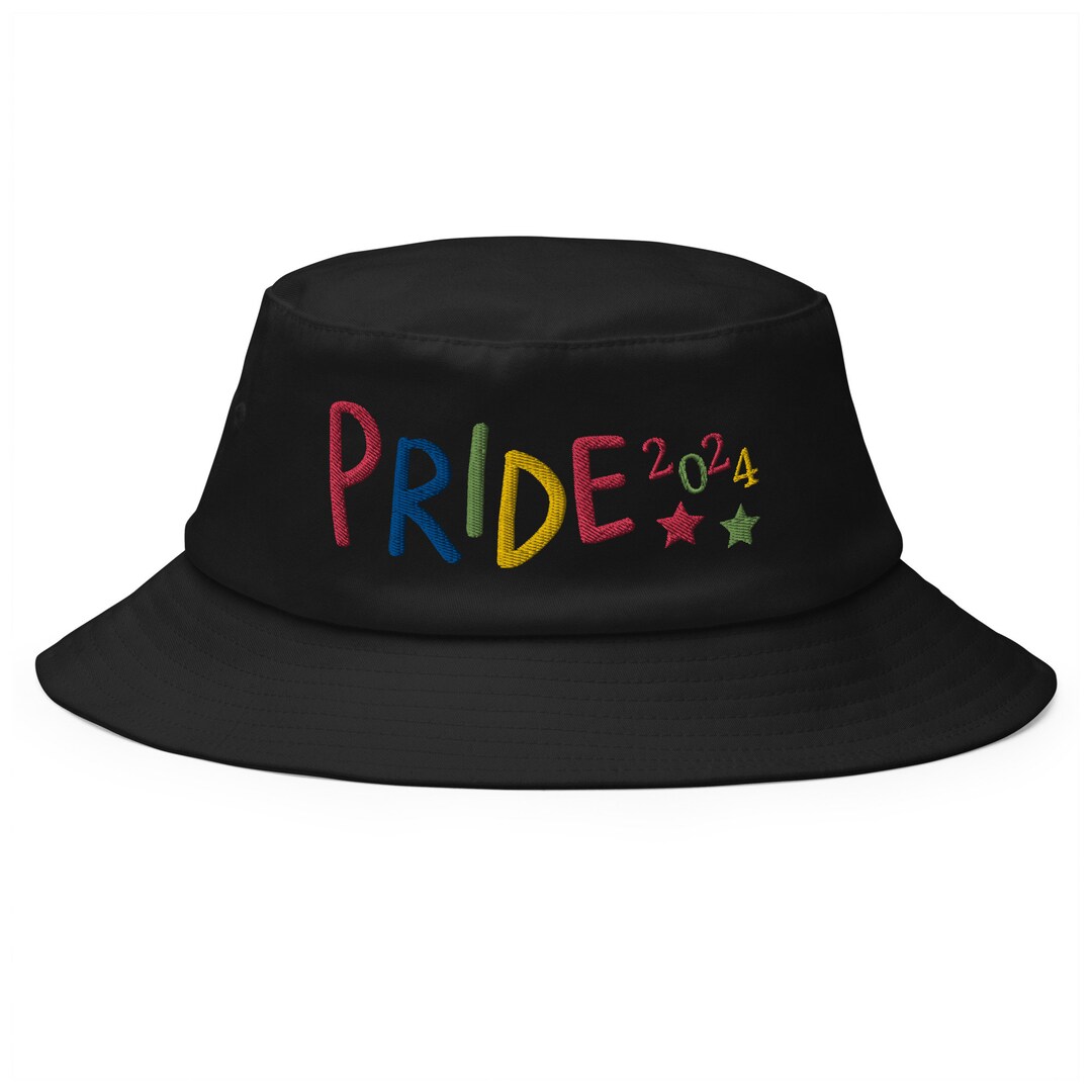 Pride 2024 Embroidered Bucket Hat Pride Gay Pride Event Souvenir, LGBTQ ...