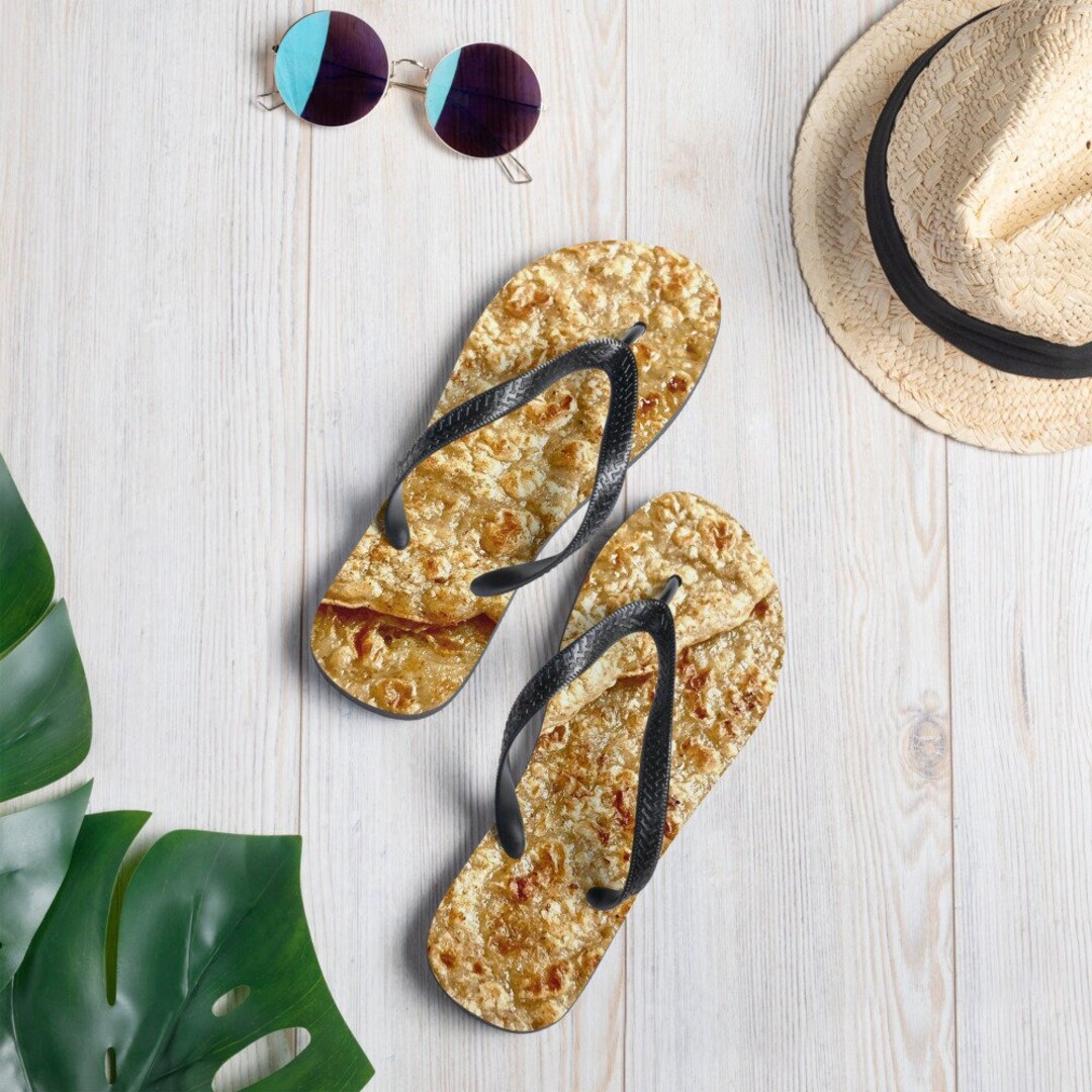 Oatcake Flip-flops the Original Staffordshire Unique Flip Flops Funny ...