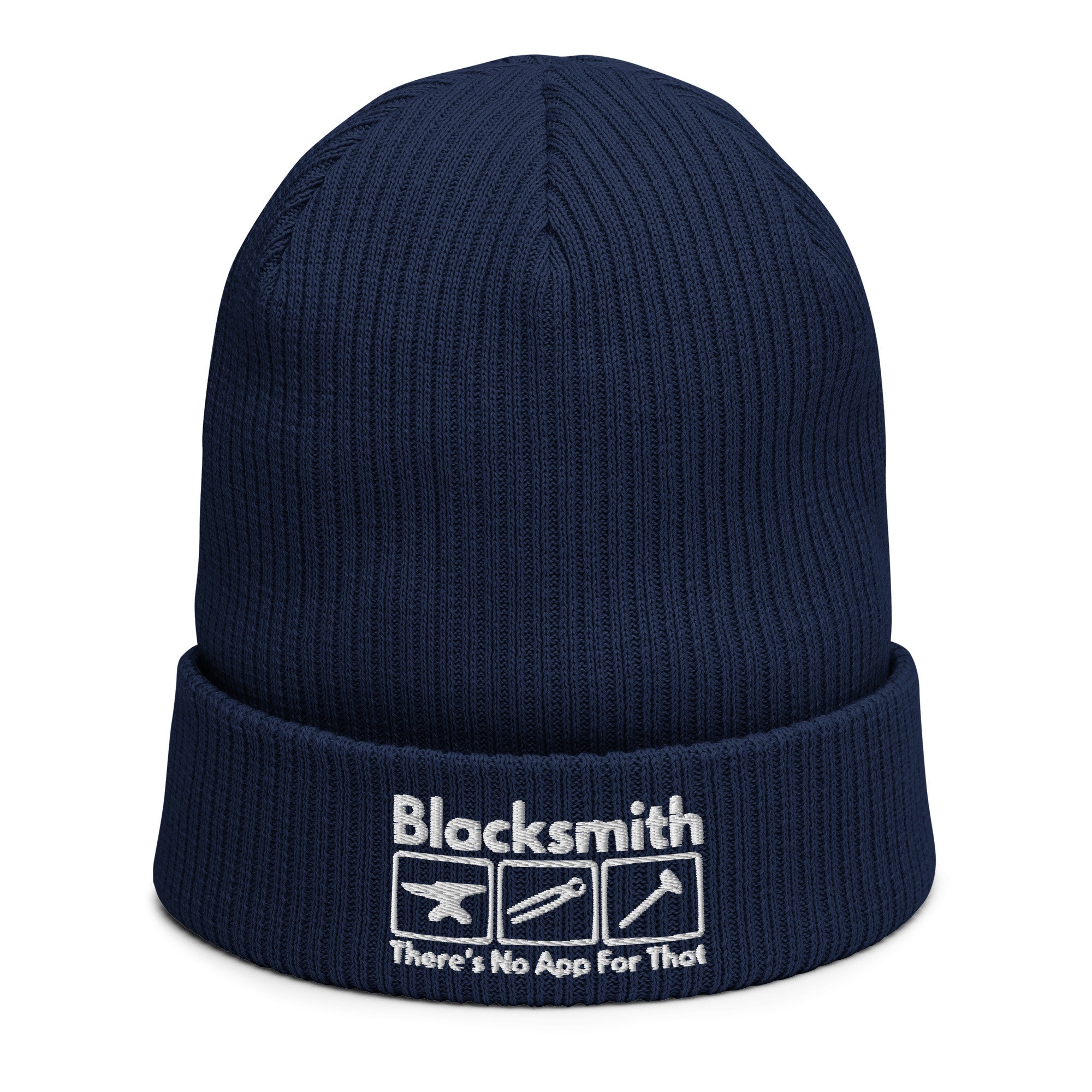 Blacksmith Gift - Embroidered Beanie the Blacksmith Hat - a Great ...