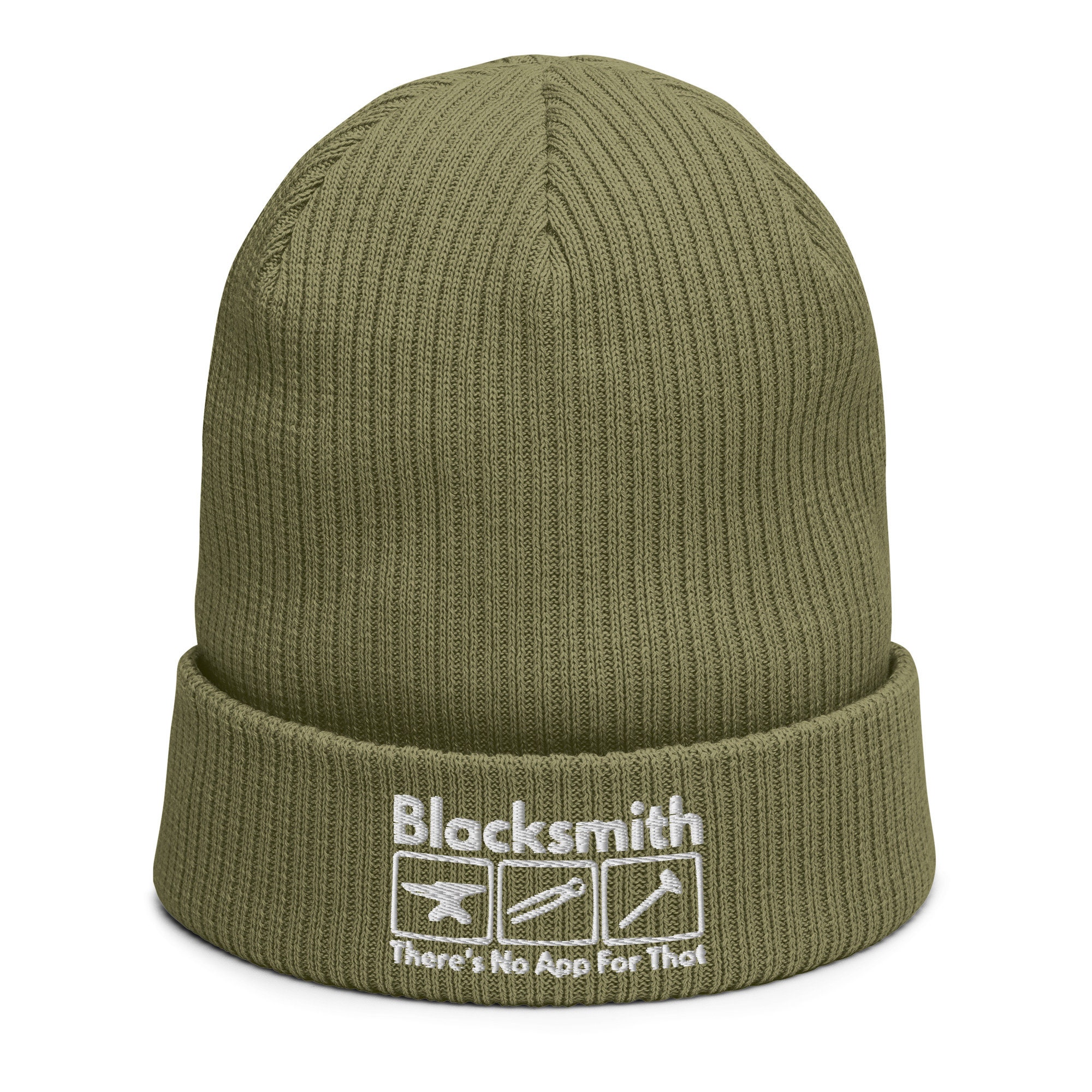 Blacksmith Gift - Embroidered Beanie the Blacksmith Hat - a Great ...
