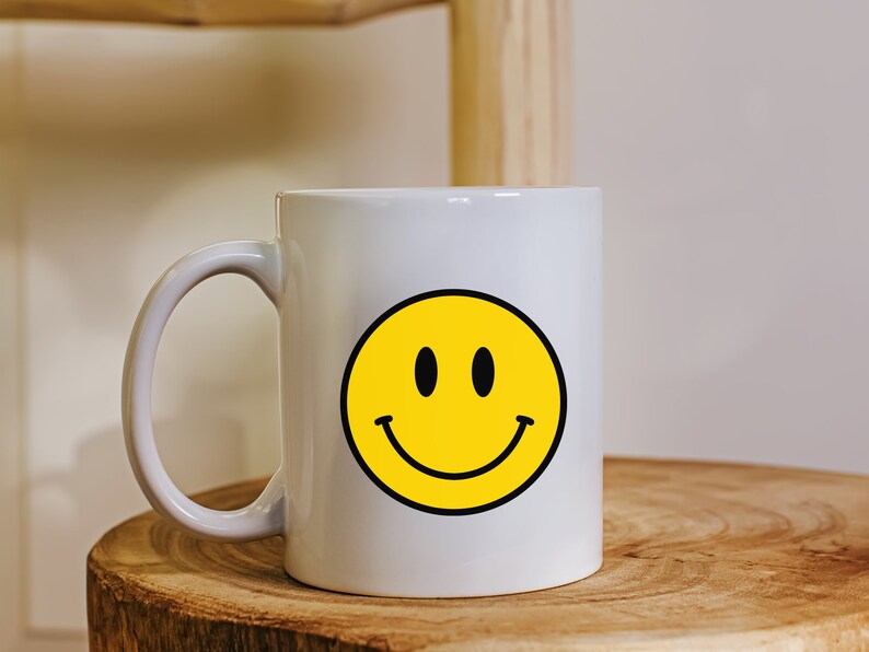 Smiley Face Svg, Png, Pdf , Jpg Happy Face SVG Smiley Face Silhouette ...