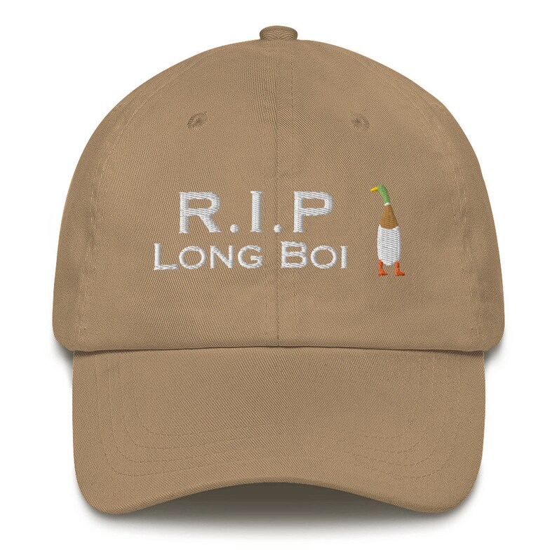 R.I.P. Long Boi the Tallest Duck Cap - Indian Runner Duck Rest in Peace ...