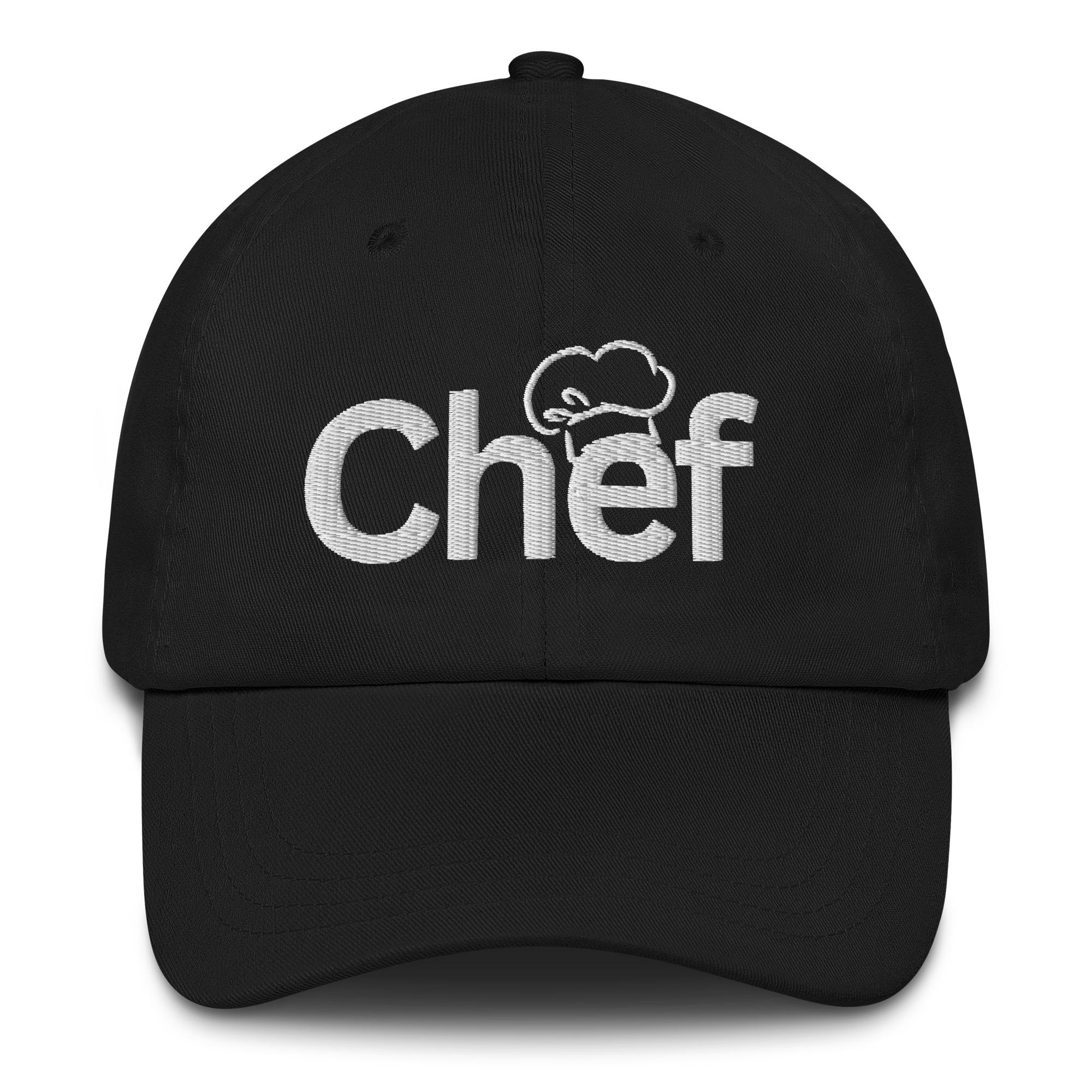 Embroidered Chef Hat | Professional Cooking Cap | Adjustable Kitchen ...
