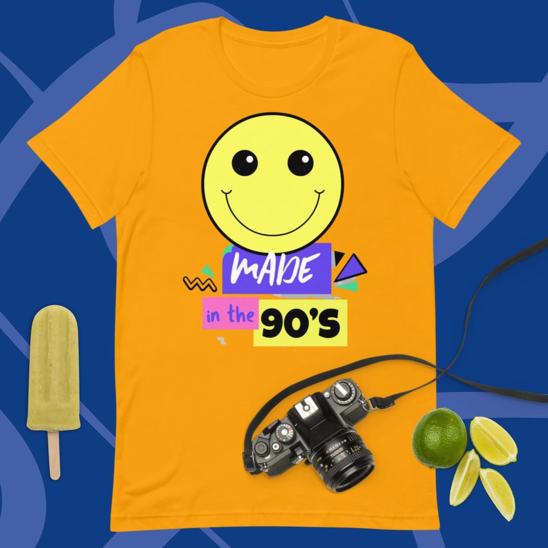 90s Nostalgia T Shirt | Made in the 90s Fun Nostalgia T Shirt ,summer ...