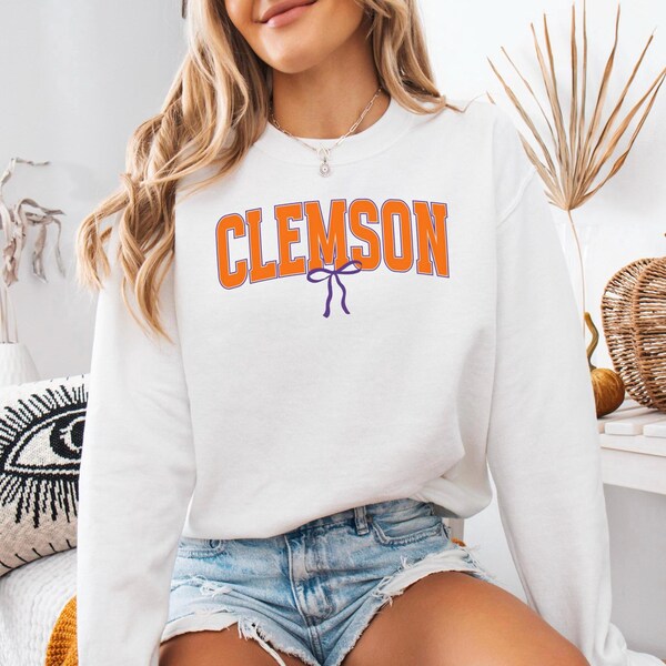 Clemson Sweatshirt - Etsy