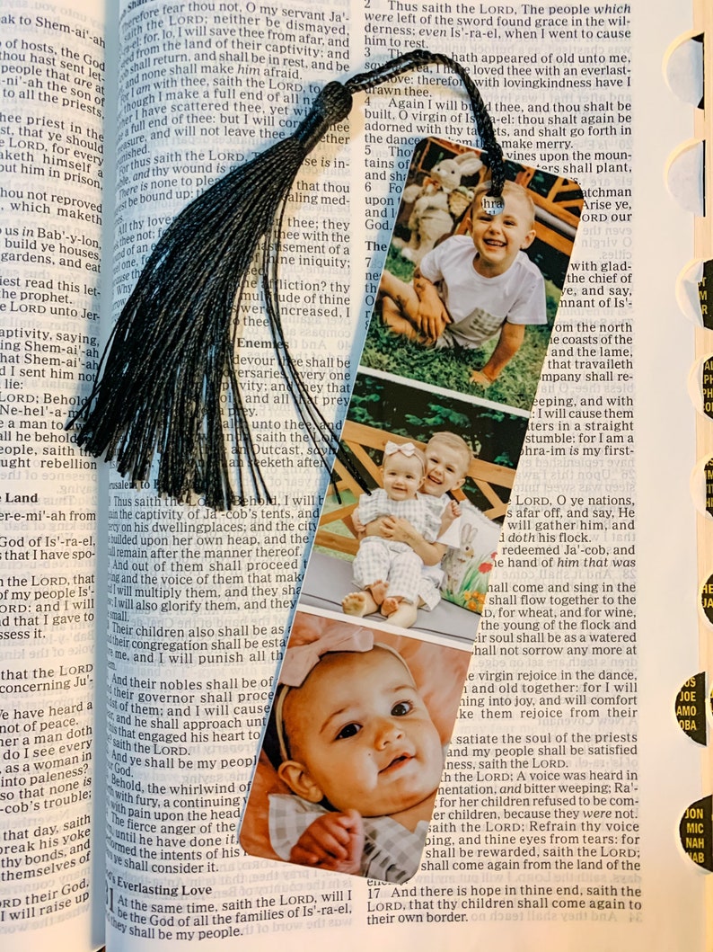 Personalized Bookmark, Custom Bookmark, Photo Bookmark, Readers Gift ...