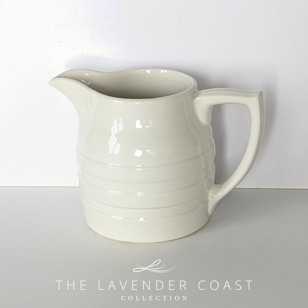 White Jug - Etsy