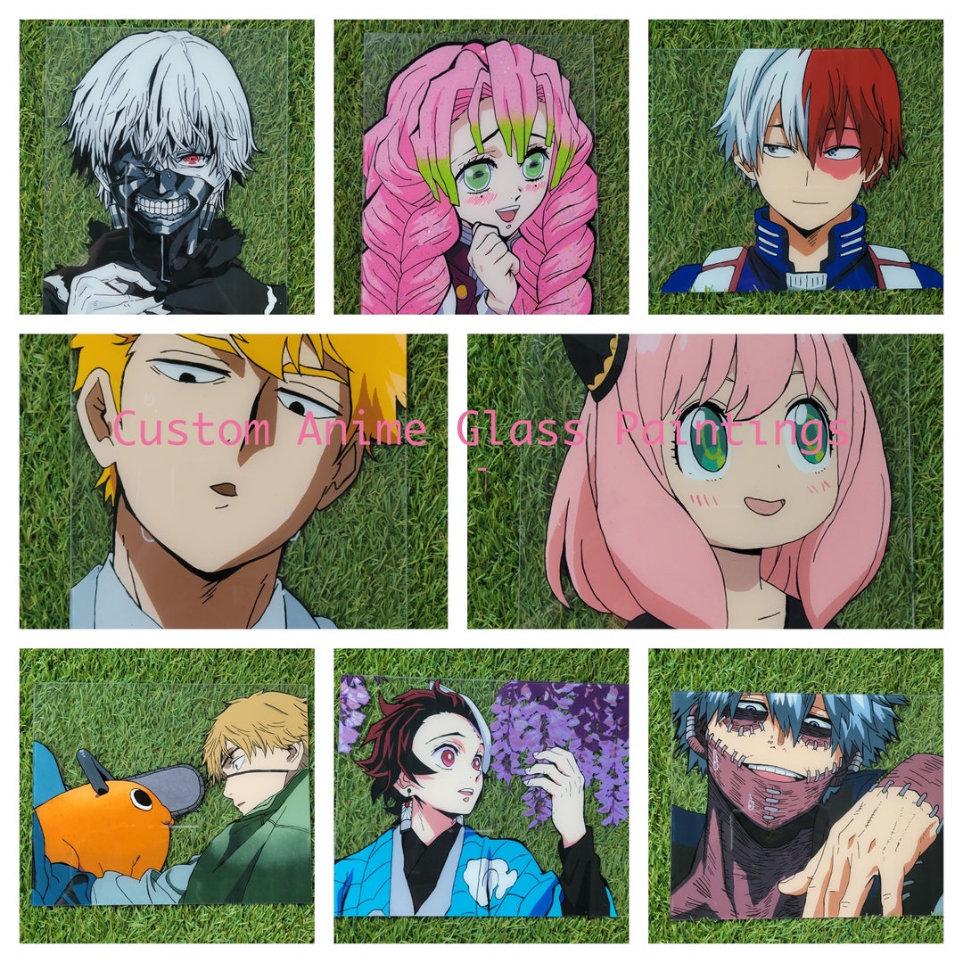 Custom Acrylic Glass Painting - Etsy