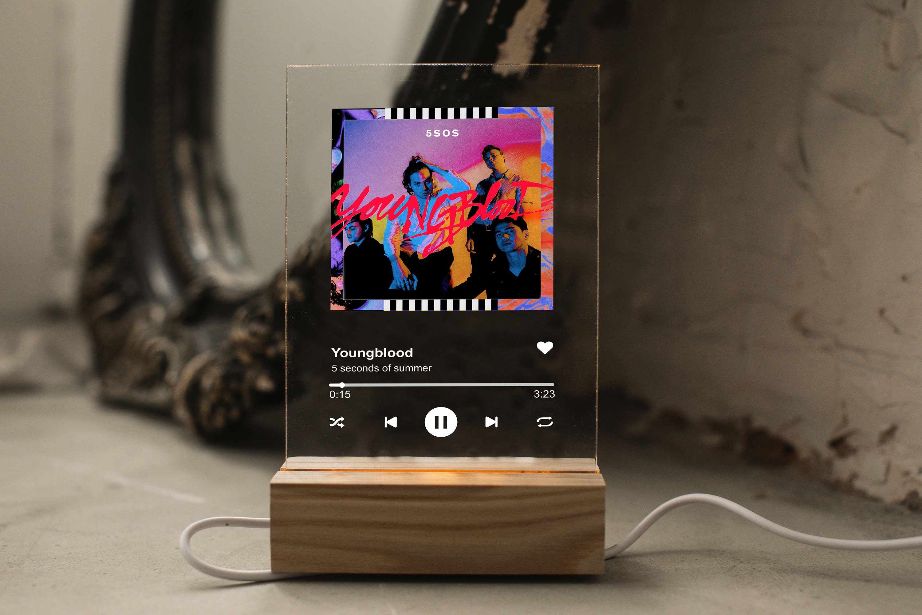 Song Plaque Custom Song Album Cover A Gift for Couples Personalized ...