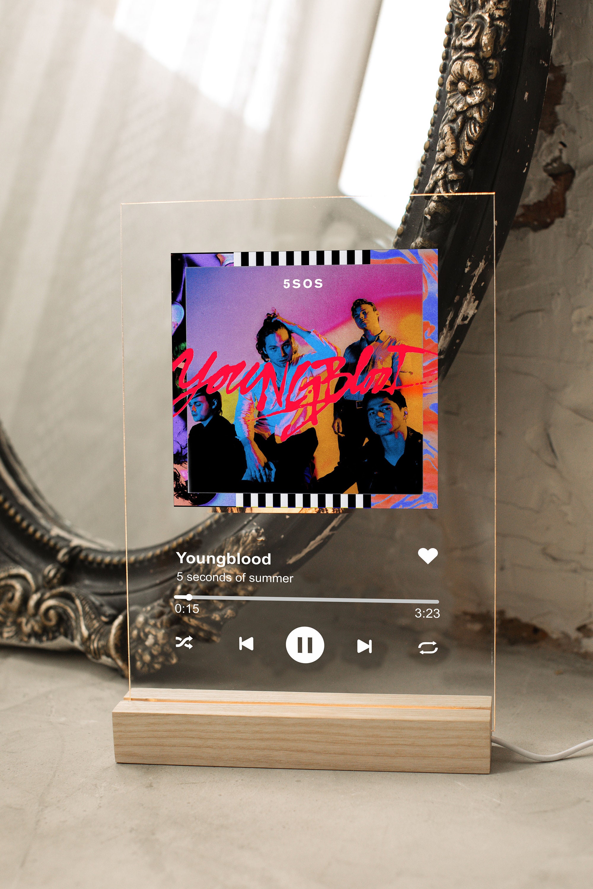 Song Plaque Custom Song Album Cover A Gift for Couples Personalized ...