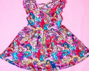 Toddler Princess Twirl Dress - Etsy