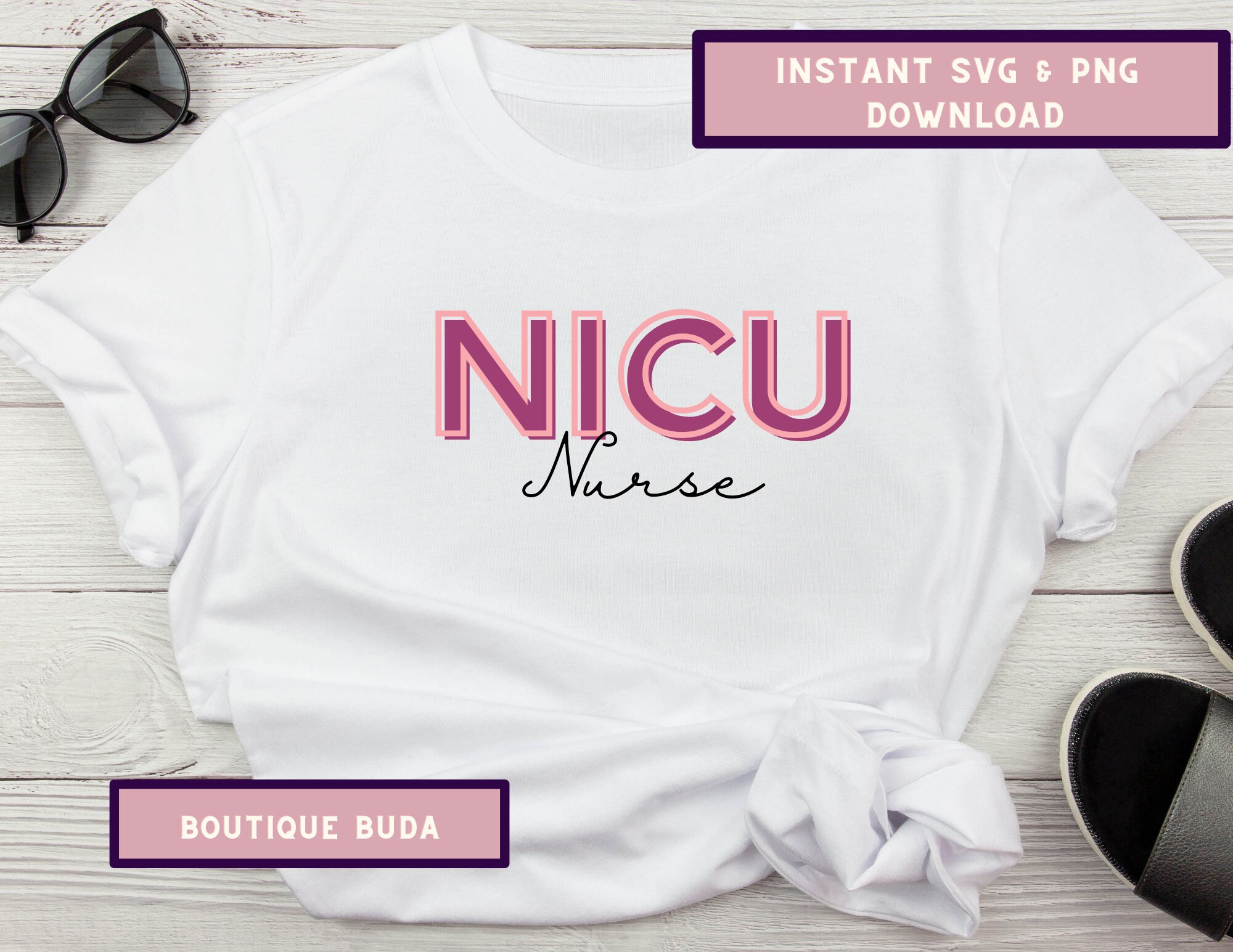 NICU Nurse Shirt Svg Neonatal Nurse Svg NICU RN Digital - Etsy
